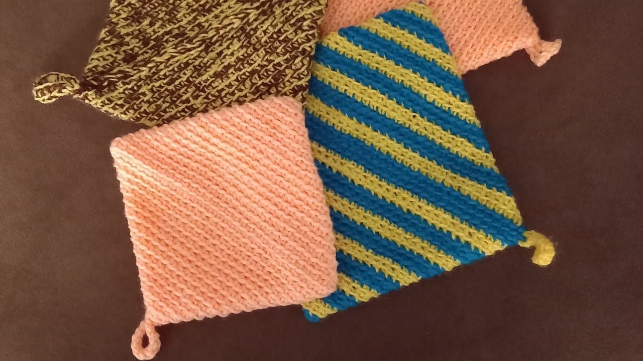 comment faire une manique ou porte pot au crochet très facile et rapide ...