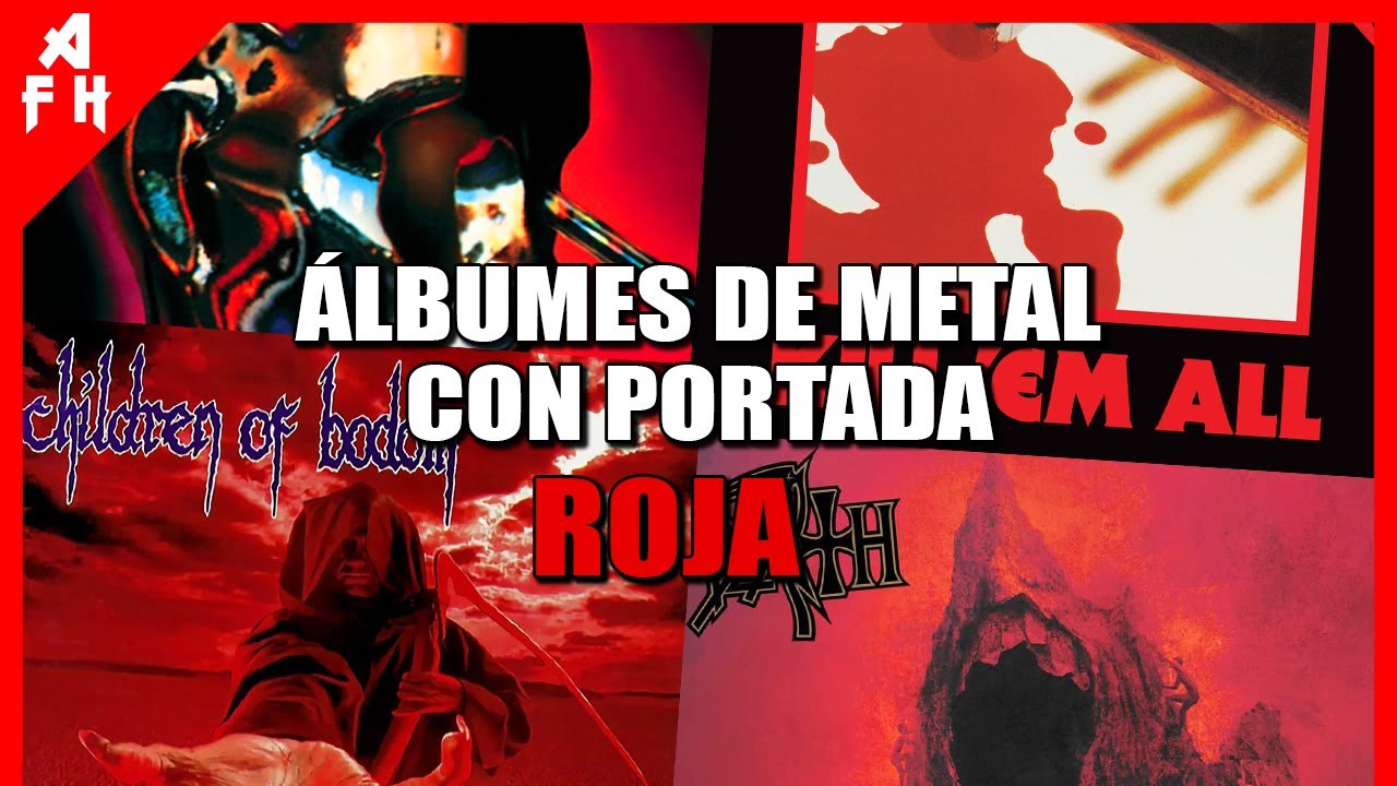 ÁLBUMES DE METAL CON PORTADA ROJA - Red Albums Supremacy - YouTube