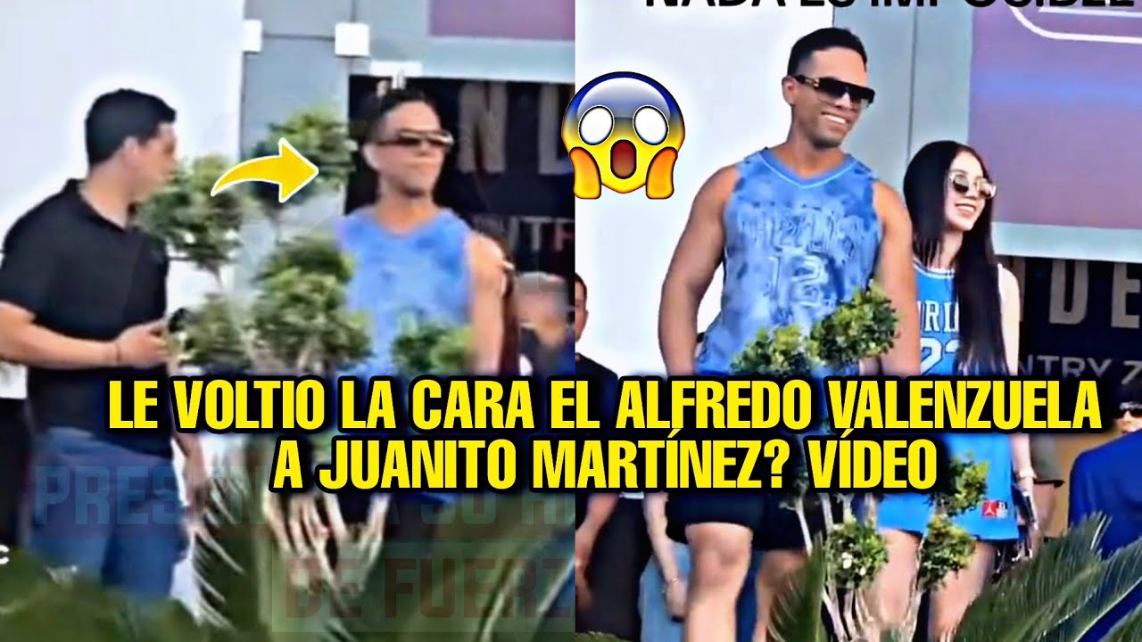 ALFREDO VALENZUELA LE VOLTEA LA CARA A JUANITO MARTÍNEZ "LE NIEGA ...