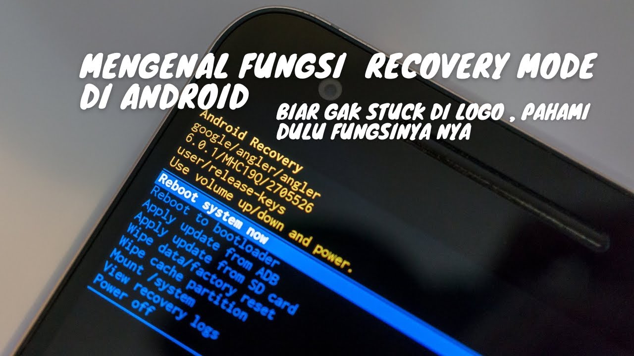 Fungsi Recovery mode di Android - YouTube