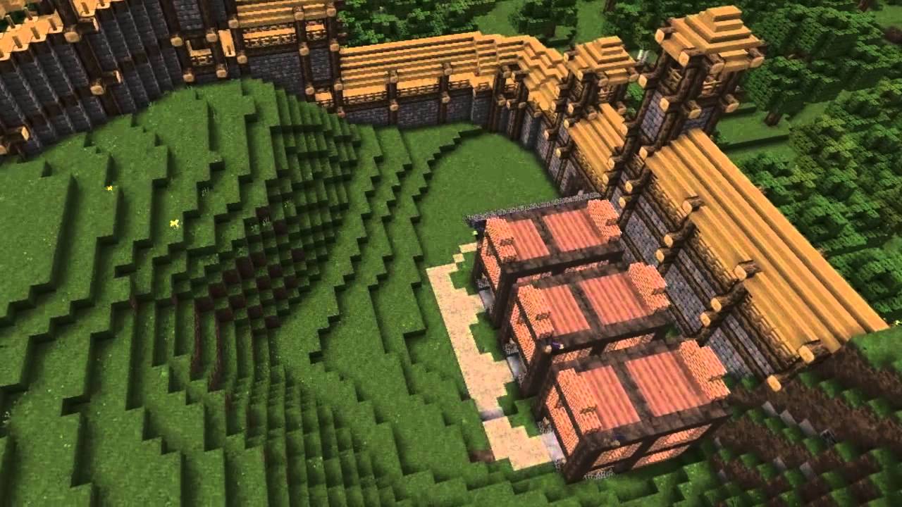Minecraft Timelaps: Little old town [HD] - YouTube