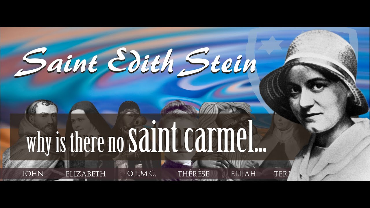 Who is Saint Edith Stein? Or... Saint Teresa Benedicta of the Cross ...
