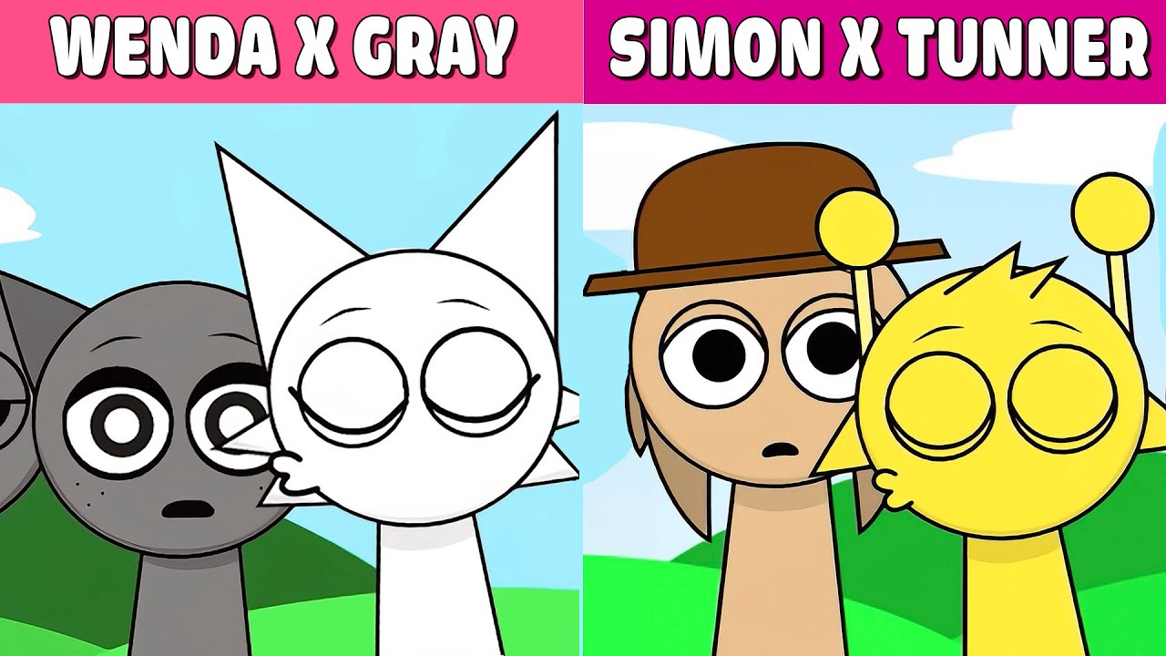 (New Mod) Sprunki Sinner Edition but with Wenda Kissed Gray - All ...