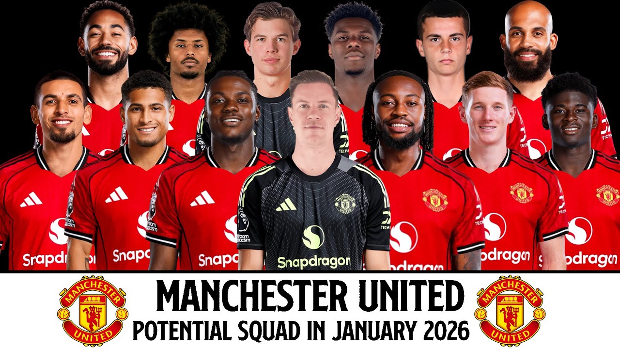 🚨 Man United Possible Squad In January 2026 | Man Utd Potential Squad ...