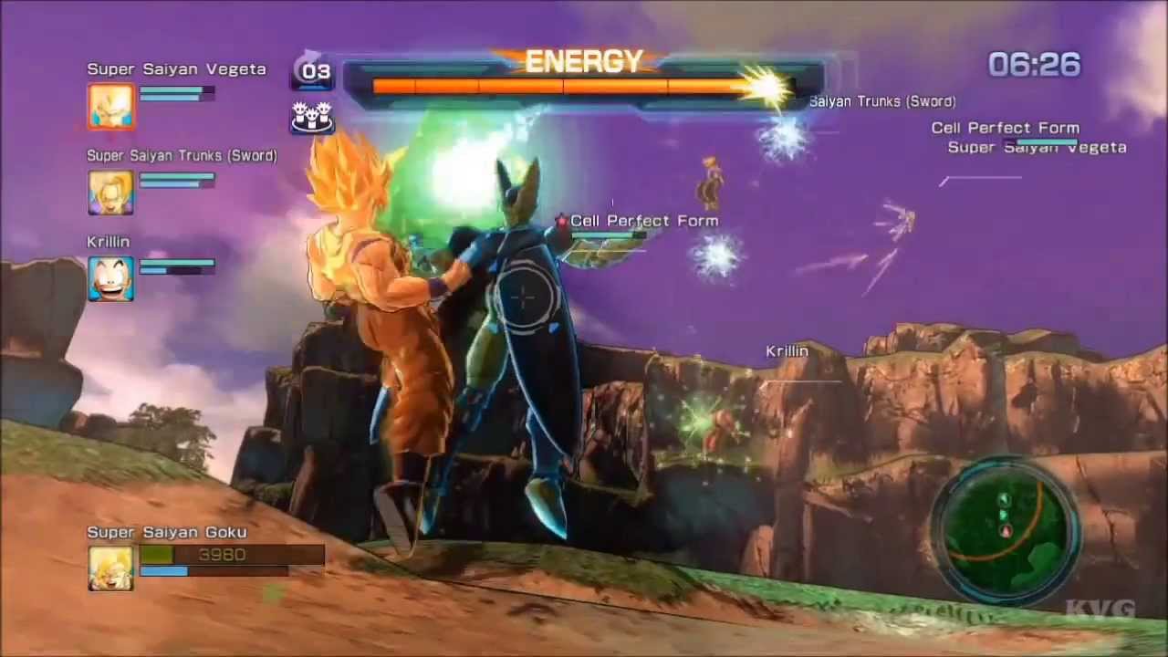Dragon Ball Z: Battle of Z - Super Saiyan Goku VS Android #17, #16 ...