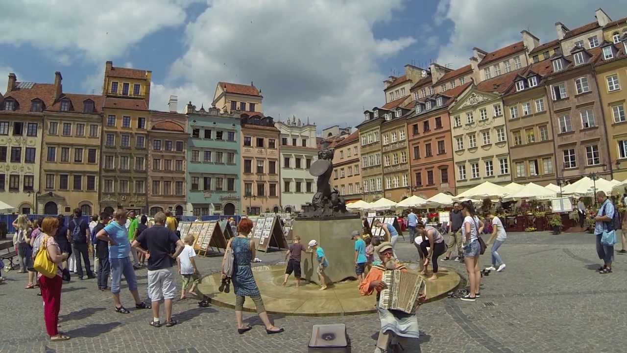 Old Town Market Place, Warsaw- Rynek Starego Miasta, Warszawa - YouTube