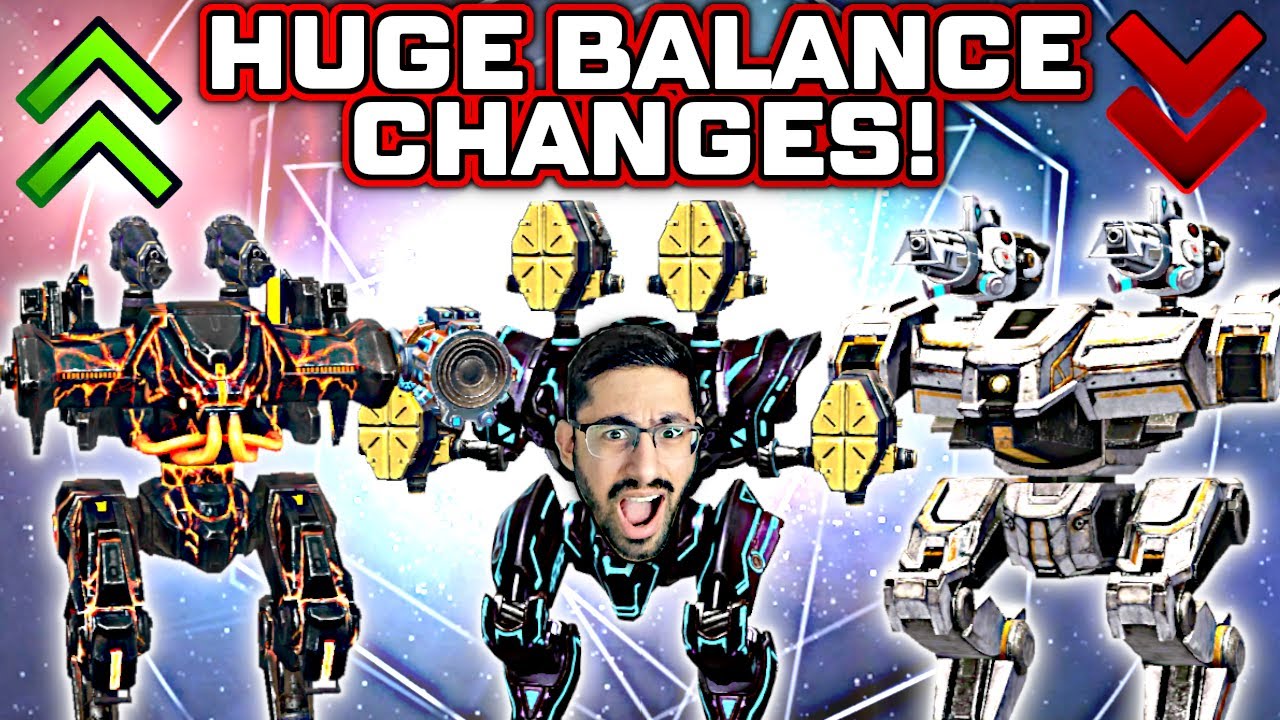 Huge Balance Changes! - Pantheon Bots BUFF, Avalanche NERF & More | War Robots News & leaks WR ...
