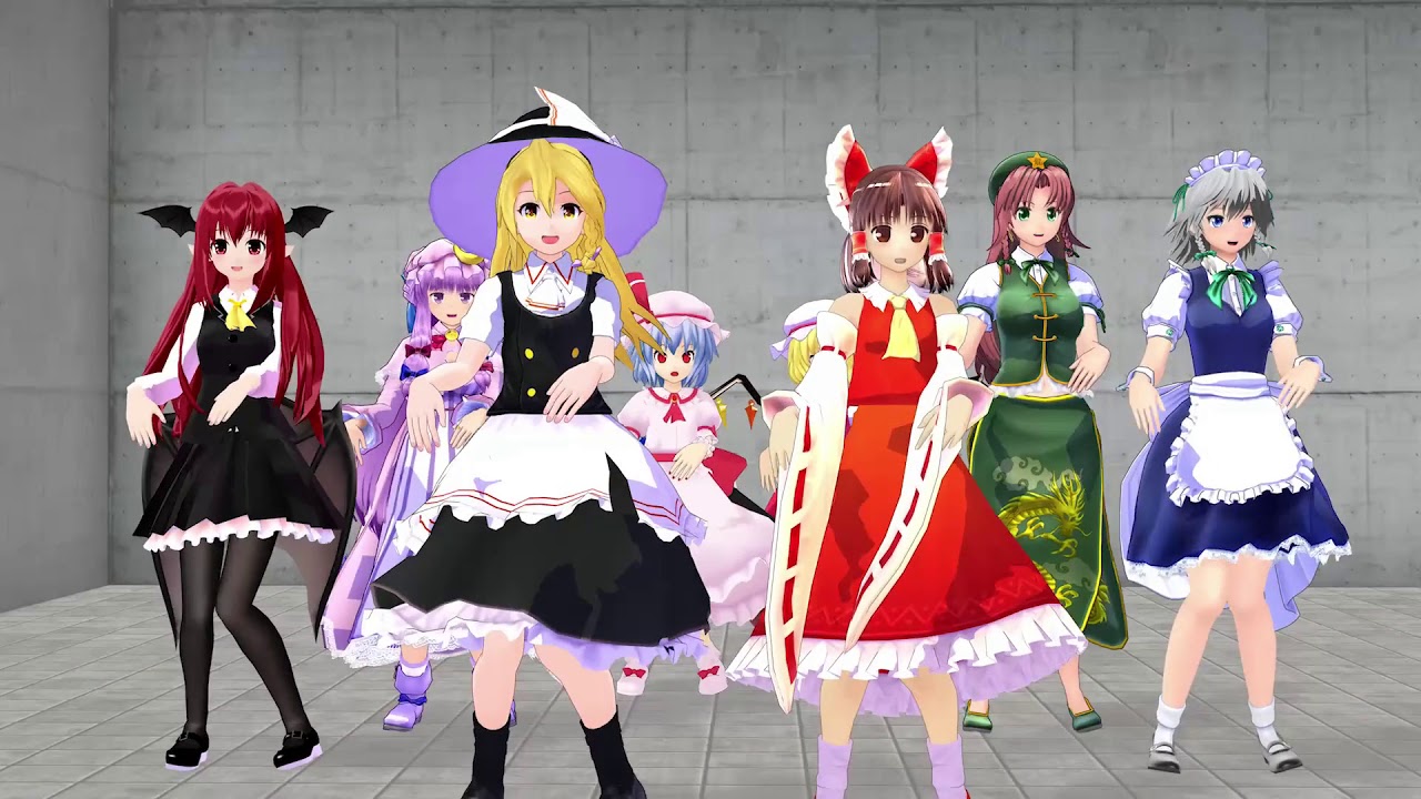 【MMD】ビッケブランカ/Slave of love 【モーション配布】 - YouTube