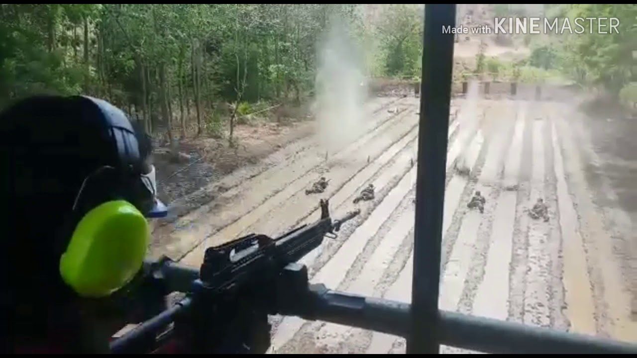 Pasukan marinir Menegangkan !! Latihan menembak dopper tni-AL - YouTube