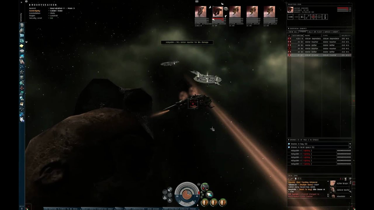 Eve Online › A Force to be Reckoned With (level 3 mission in Drake ...