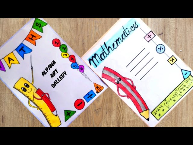 Mathematics Page Border