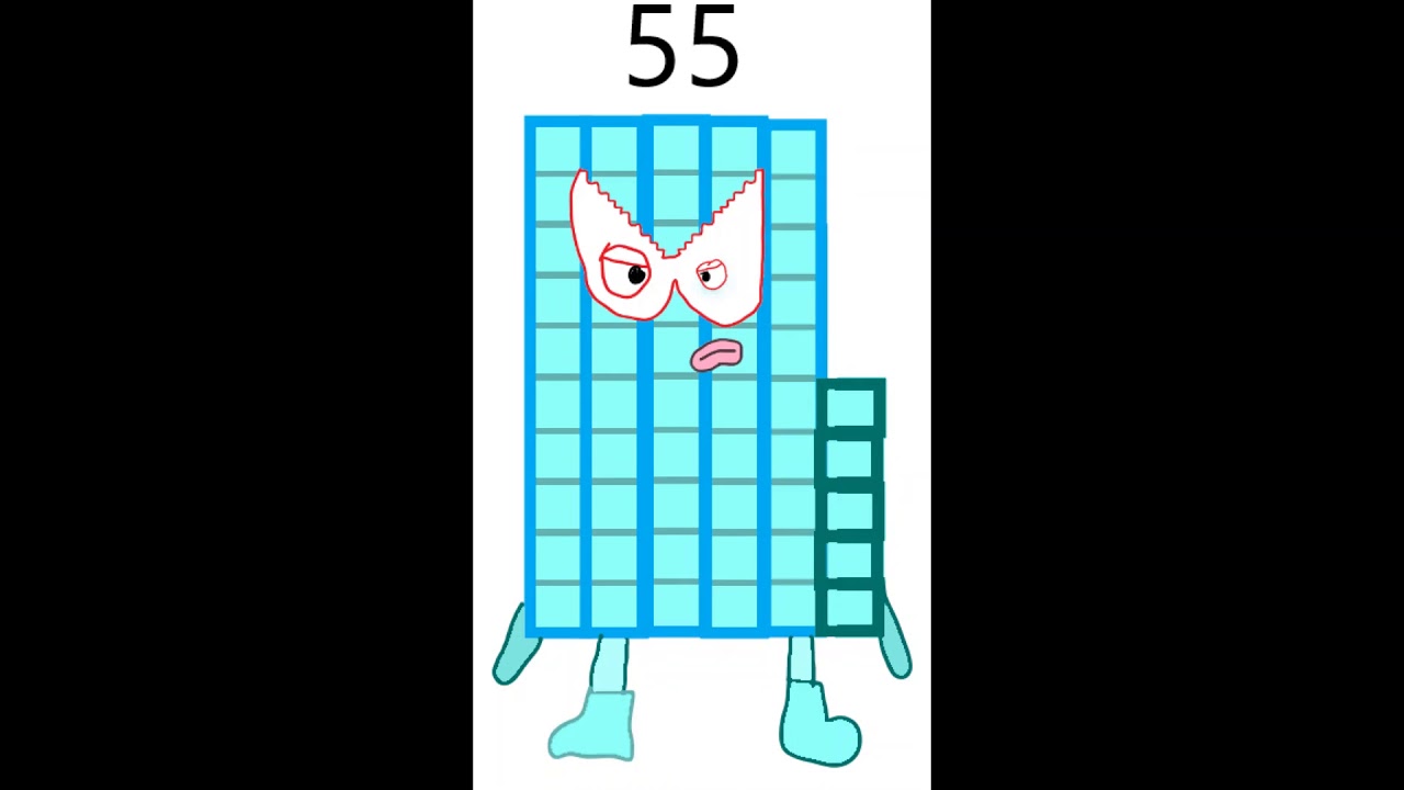 Fanmade NumberBlocks 51 59 - YouTube