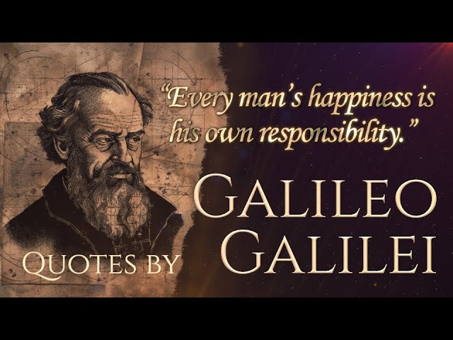 Galileo Galilei Physicist Quotes