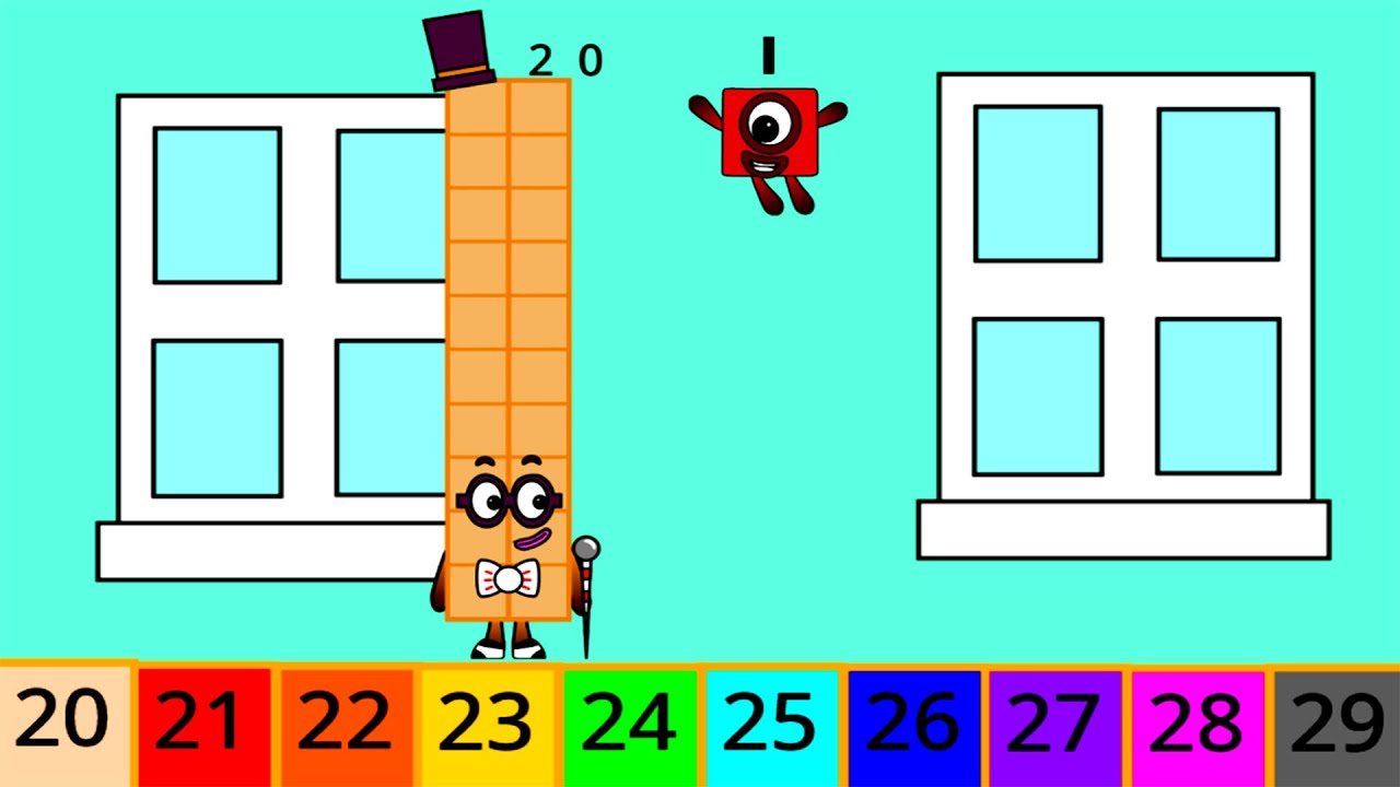 Numberblocks full season: Twenty makes plenty of new friends in a game ...