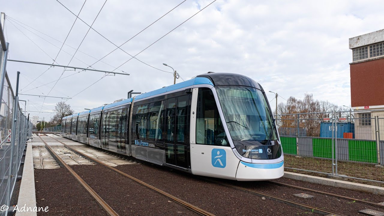 [Tramway T9] Citadis 405 en essai - YouTube