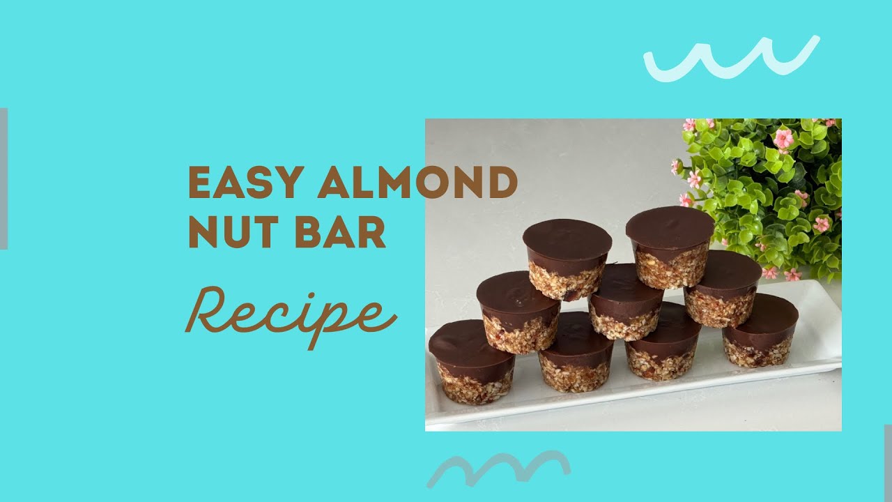 Easy Almond Nut Bars Recipe | Mumtaz Hasham - YouTube
