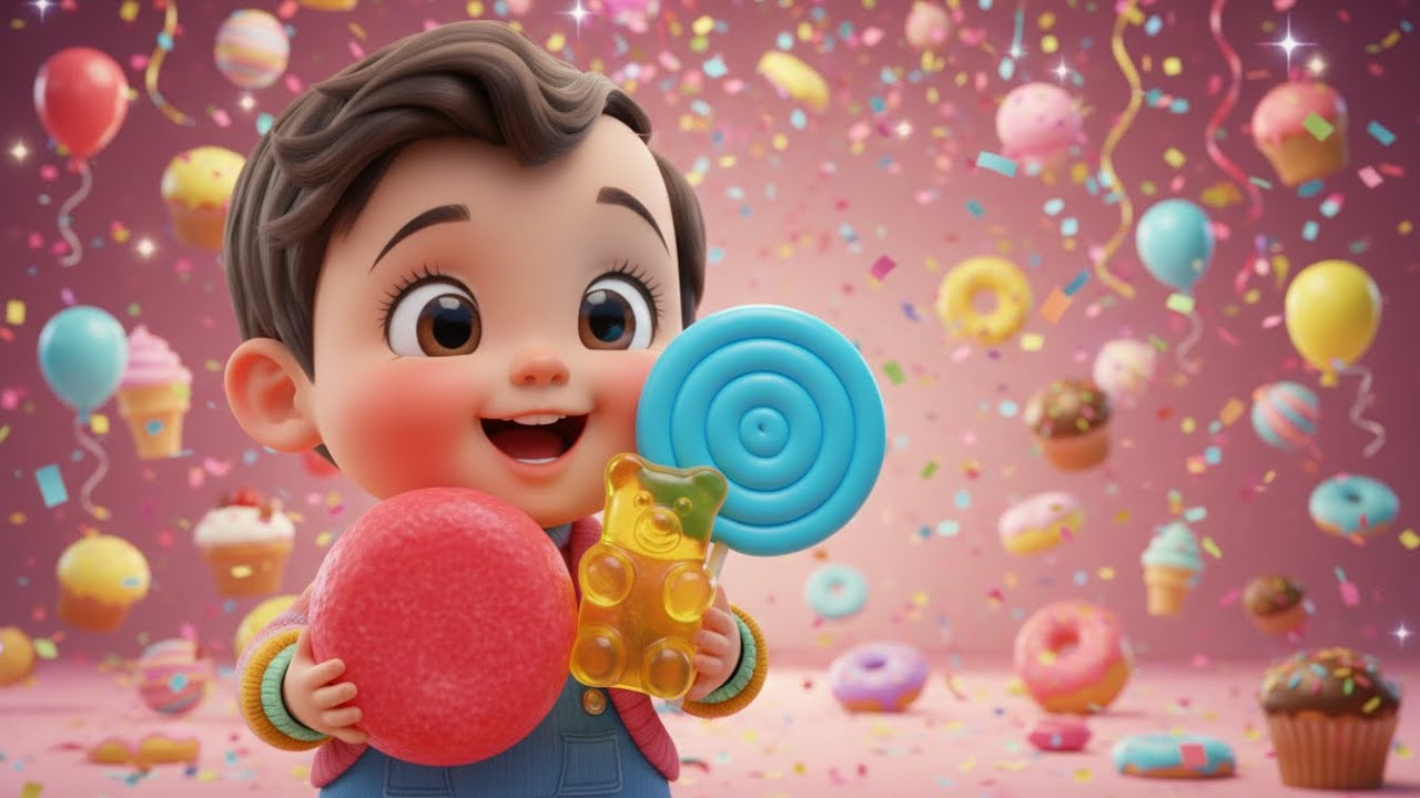 Sweet Treats Spelling & Colors Song | Nursery Rhymes & Baby Songs for ...