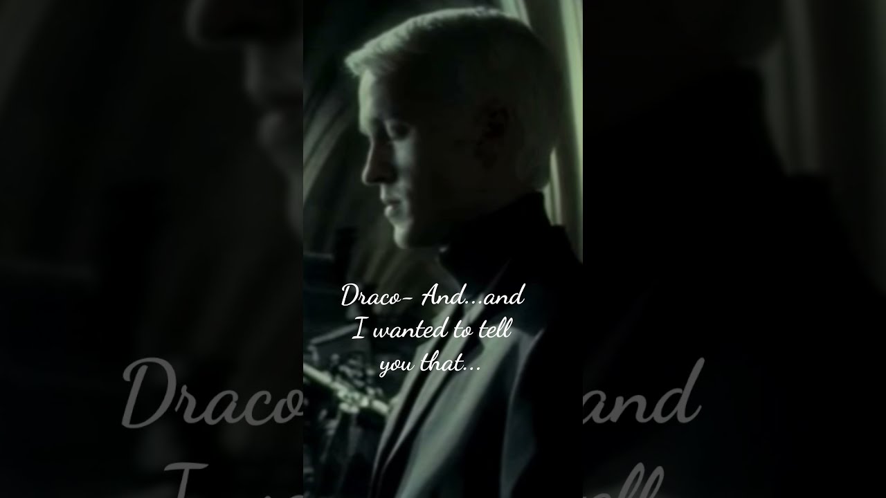 y/n x Draco Malfoy(Part- 28).... An unexpected story of a Vampire and ...