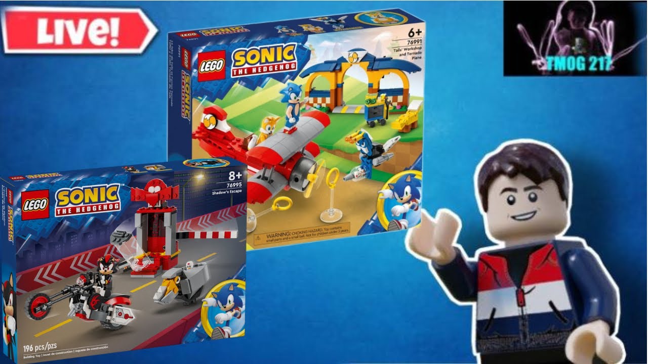 lego sonic multi build LIVE build - YouTube