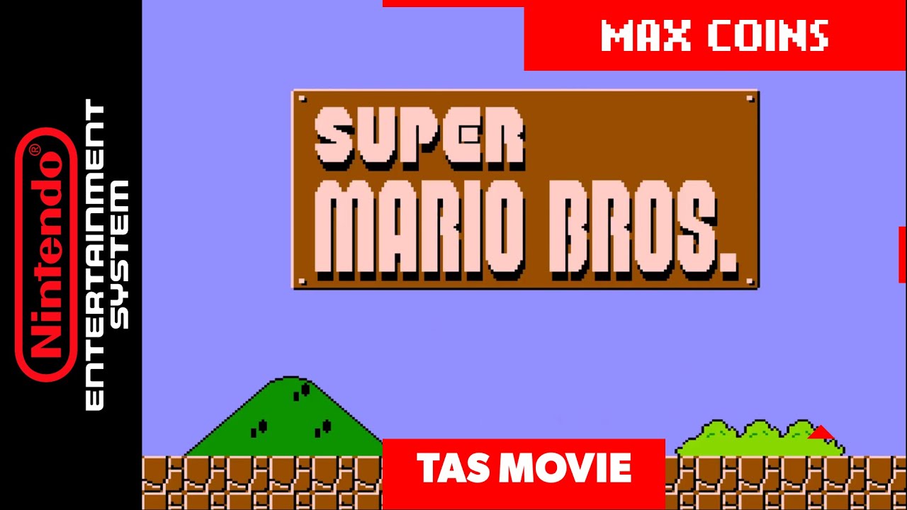 [TAS] Super Mario Bros. | Nintendo | "Maximum Coins" Gameplay by CuteQt ...