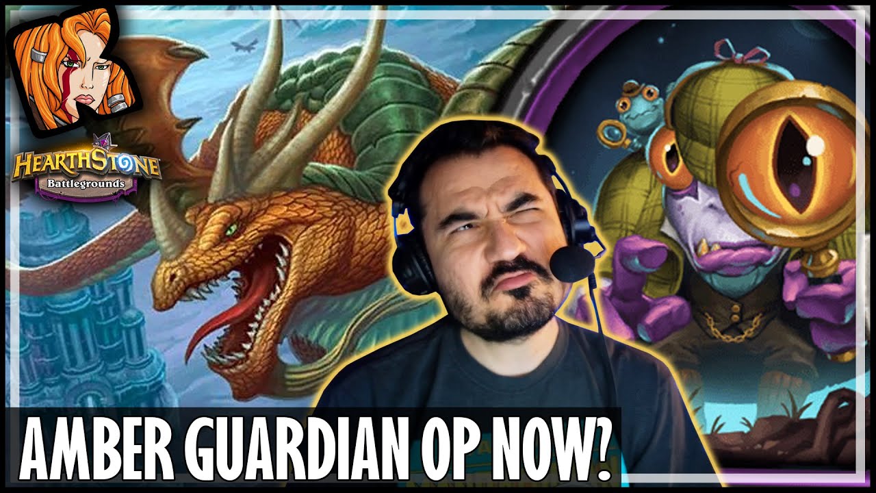 AMBER GUARDIAN IS OP?! - Hearthstone Battlegrounds - YouTube