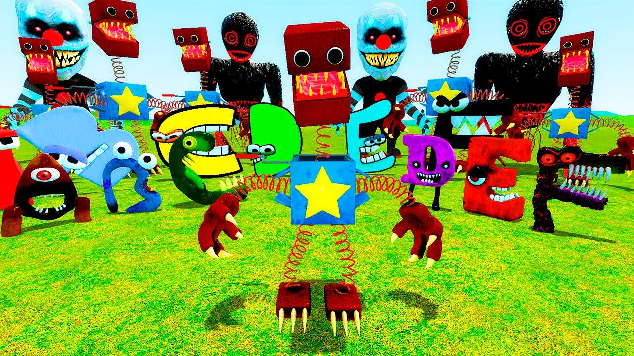 BOXY BOO PROJECT PLAYTIME AND NIGHTMARE ALPHABET LORE - Garry's Mod ...