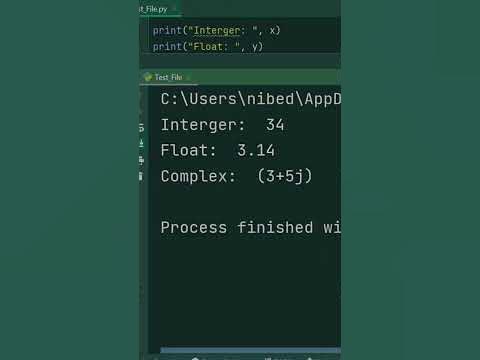 Unveiling Python's Numeric Types: int, float, complex Part 2 | Tech NS Arena - YouTube