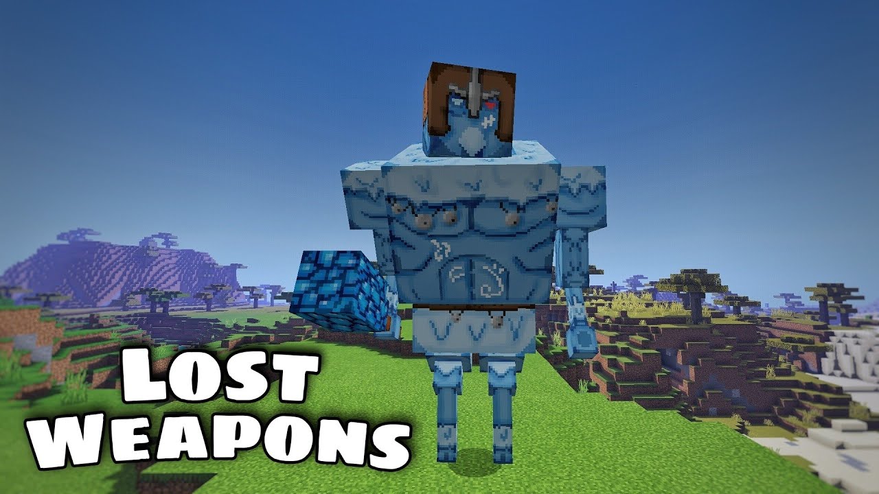Minecraft Mod Showcase: Lost Weapons Addon for MCPE - YouTube