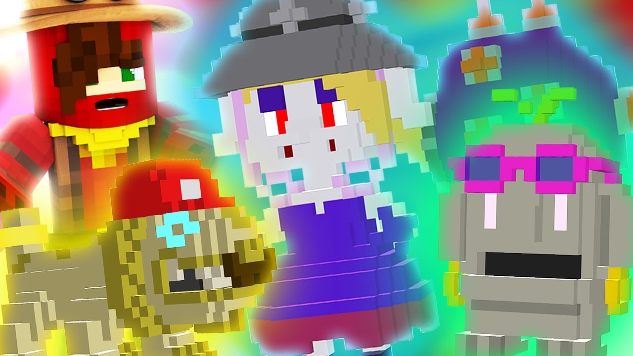 Minecraft Super Mario Odyssey Episode 6 - INVERTED PYRAMID BATTLE ...