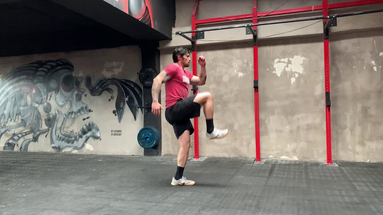 Running Man Line Jumps - YouTube