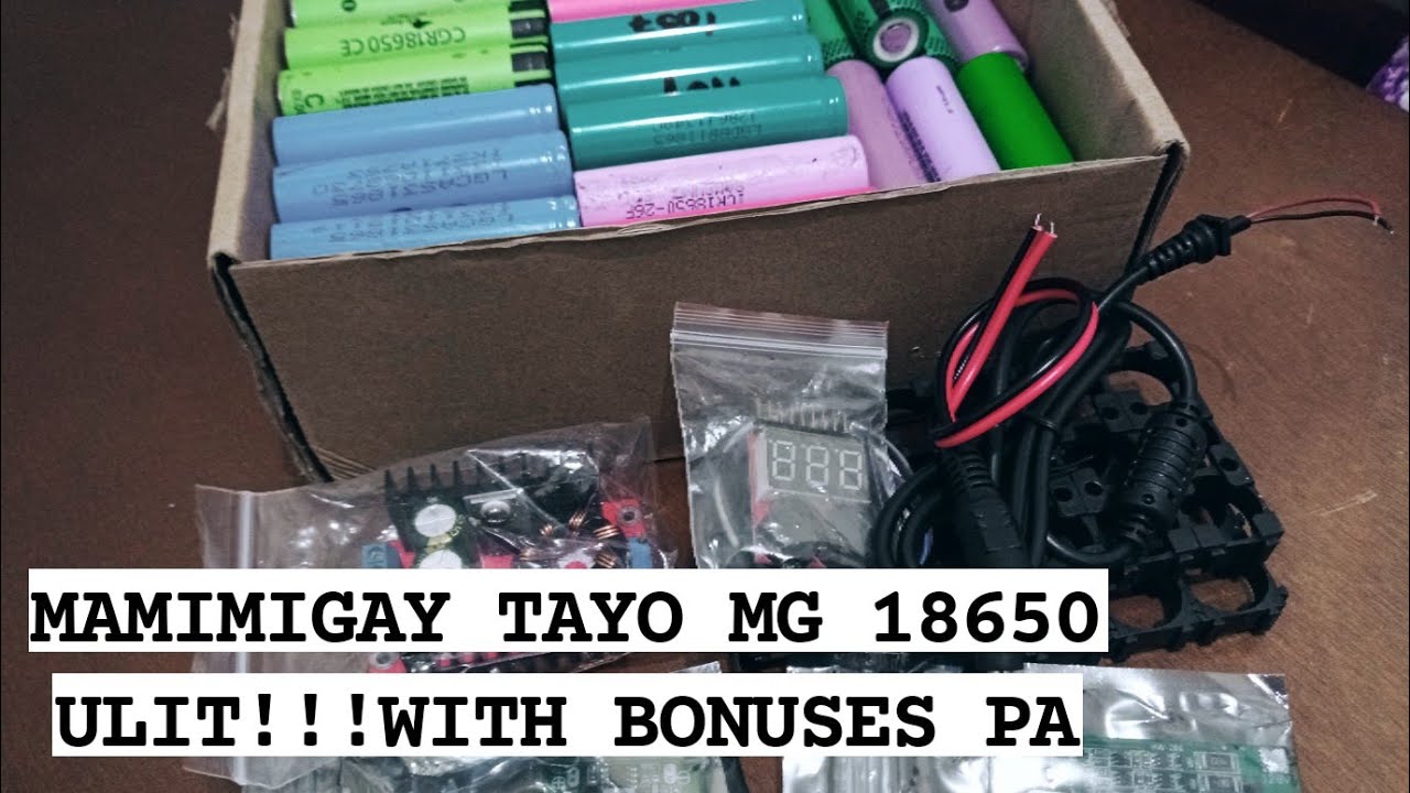 18650 BATTERY PACK KIT | NOVEMBER GIVEAWAY!!! (CLOSED) - YouTube