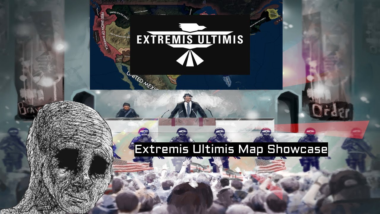 HOI4 Extremis Ultimis Demo: Full Map Showcase - YouTube