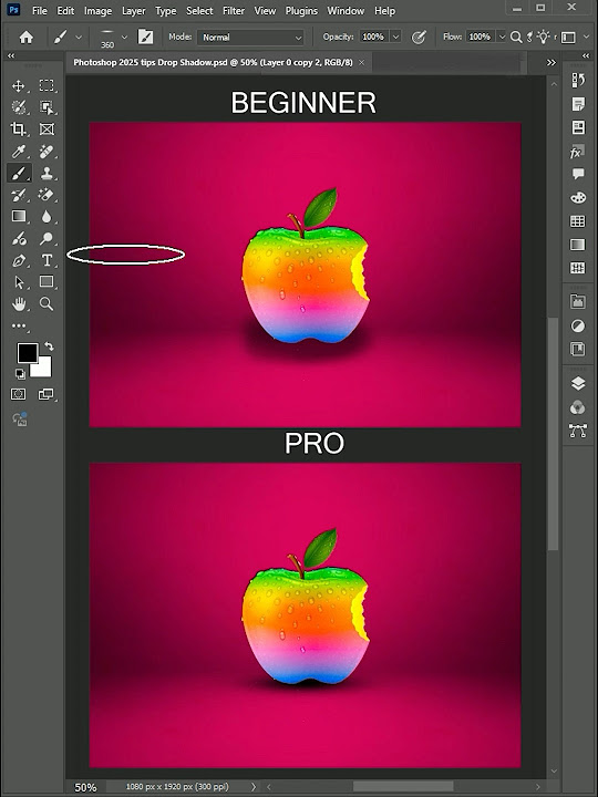 Photoshop Tips 2025 - How to create Drop Shadow Like a PRO - YouTube