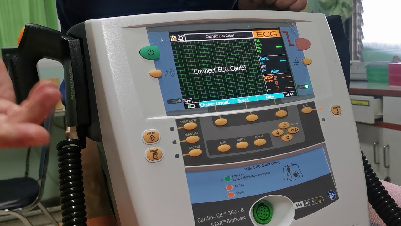 แนะนำผลิตภัณฑ์ Defibrillator InnoMed (PART 2) - YouTube