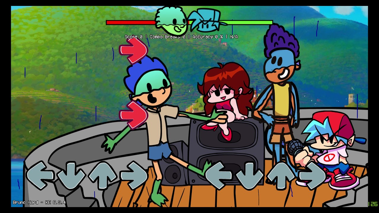 Luca van disney in FNF? (vs Luca FNF mod) - YouTube