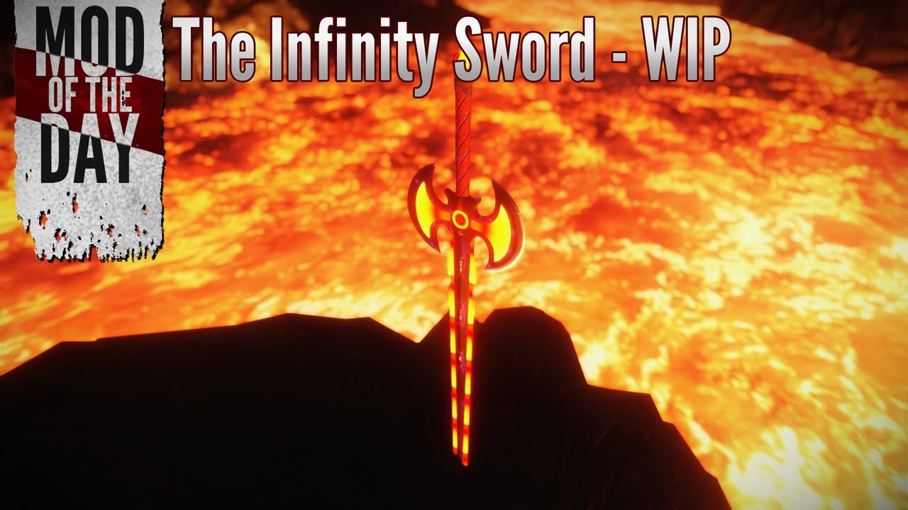 Skyrim Mod of the Day - Episode 223: The Infinity Sword (WIP) - YouTube
