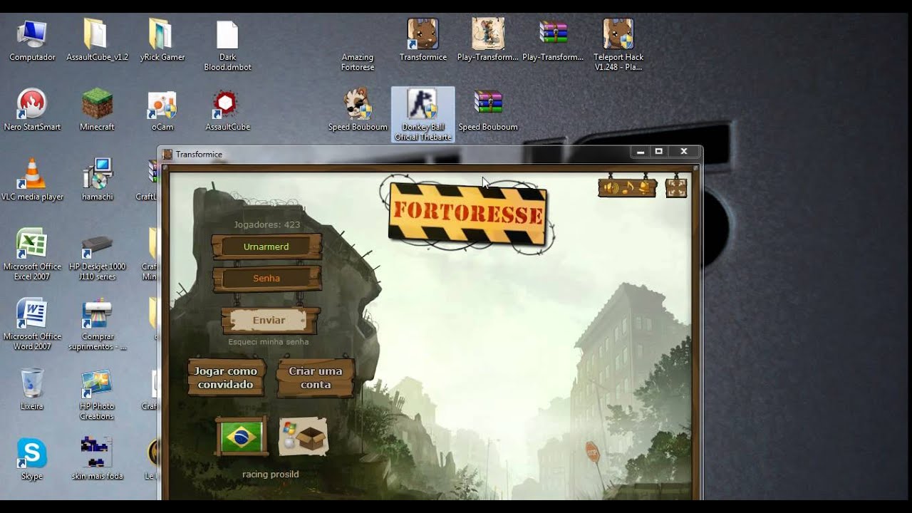 hack para fortoresse(tiro rapido)funfando - YouTube