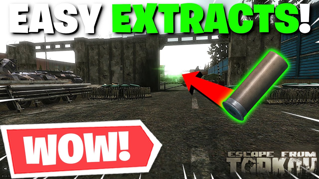 Escape From Tarkov PVE - CO-OP EXTRACTS MADE EASY! Acid Green Flares ...
