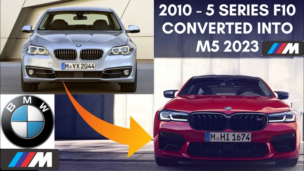BMW 5 SERIES - 2010 to 2023 CONVERSION F10 to M5 Restart Life - YouTube
