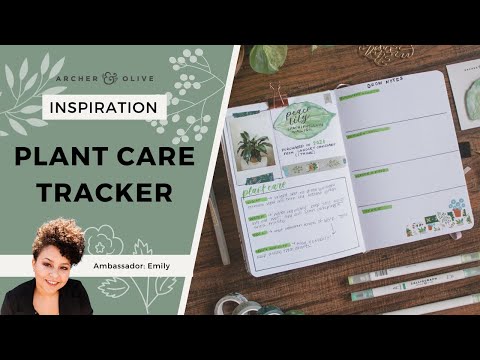 How To Track Plant Care and Growth | Plant Bullet Journal Ideas