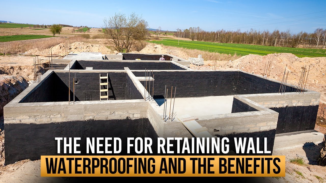 RETAINING WALL WATERPROOFING BENEFITS How To Waterproof Retaining