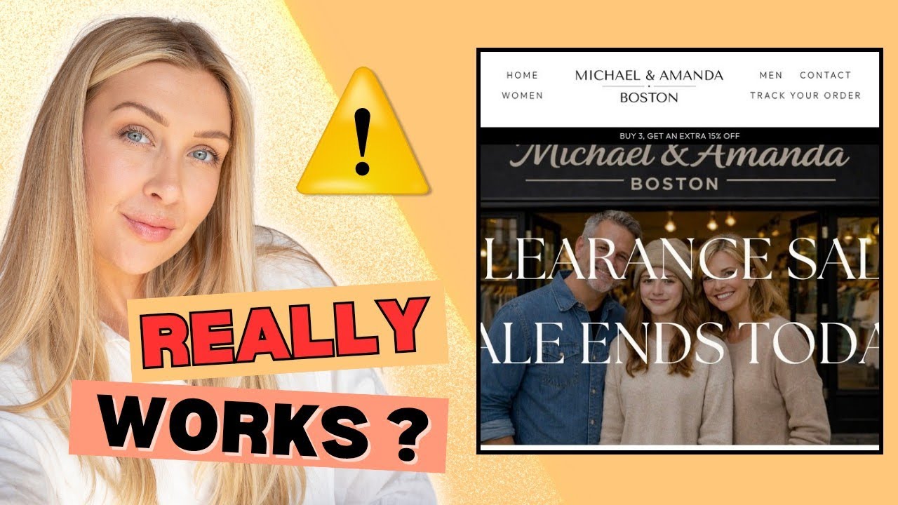 Michael and Amanda Boston Reviews - Legit Or Scam Store? - YouTube