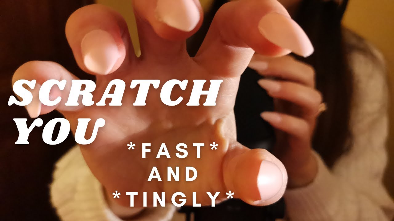 ASMR - SCRATCHING YOU TO SLEEP (Repeating Scratch, Close Up Whispering ...