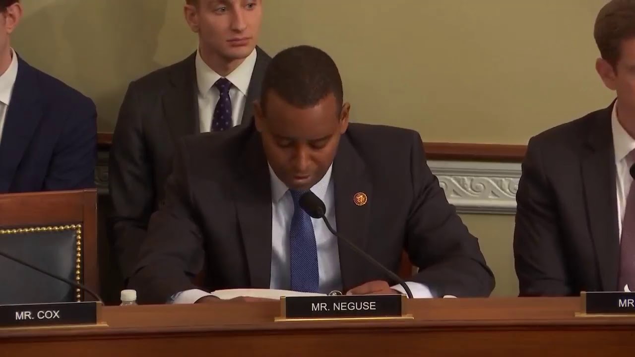 Congressman Neguse Speaks At Historic Climate Change Hearing - YouTube
