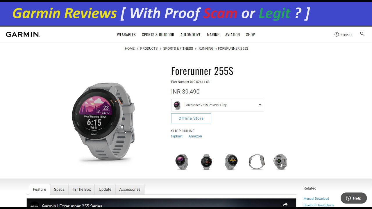 Garmin Reviews [ With Proof Scam or Legit ? ] Garmin Vivoactive 5 ...