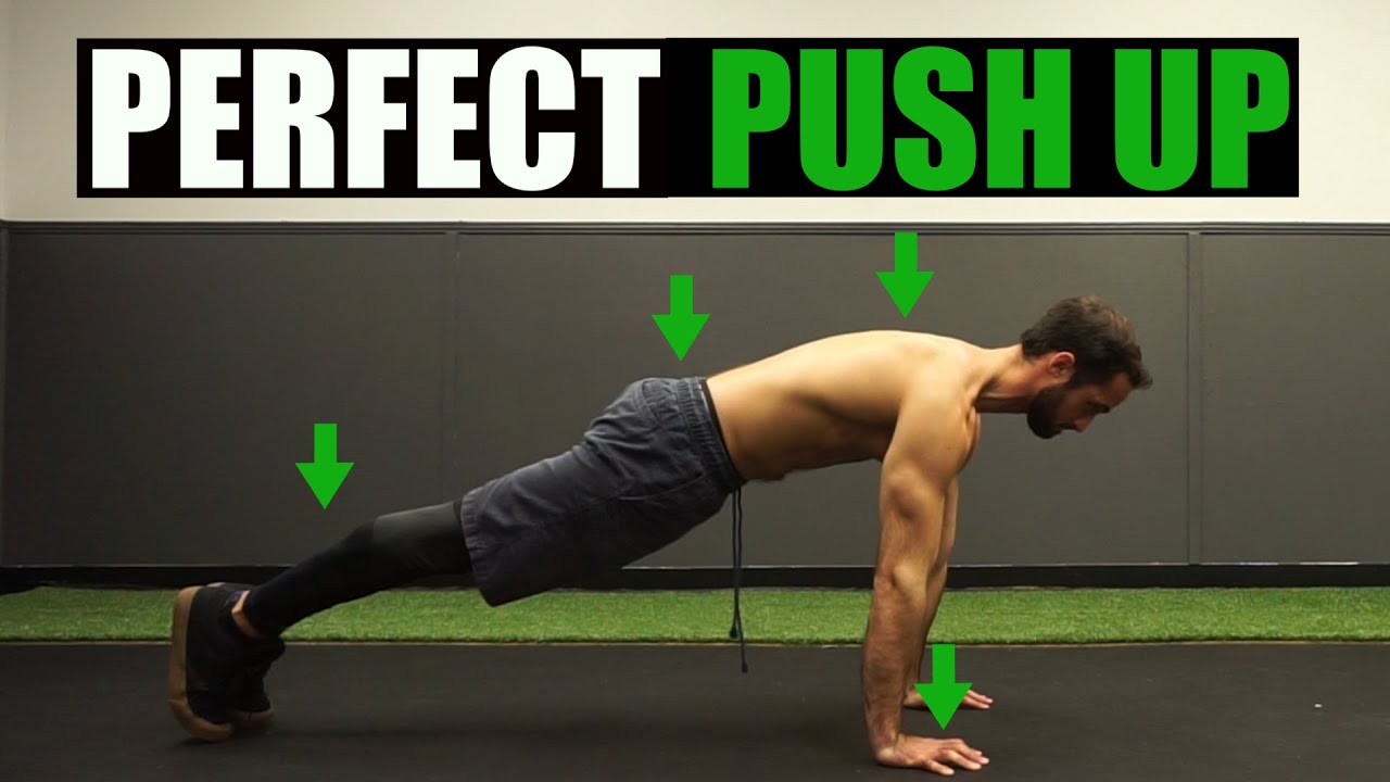 How to PERFECT the Push Up | Step by step - YouTube