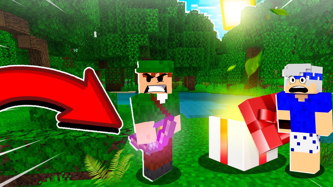 O Robin Hood Gamer Recusou O Meu Presente No Minecraft Youtube