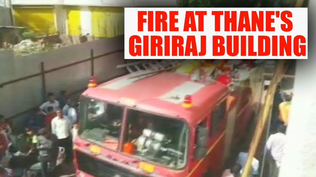 Fire breaks out in Thane highrise, 150 people evacuated | OneIndia News ...