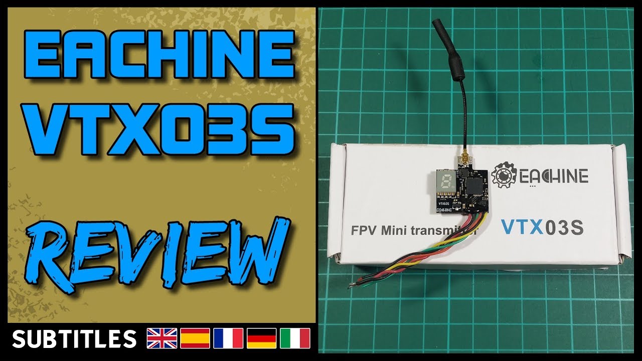 EACHINE VTX03S - VTX REVIEW - YouTube