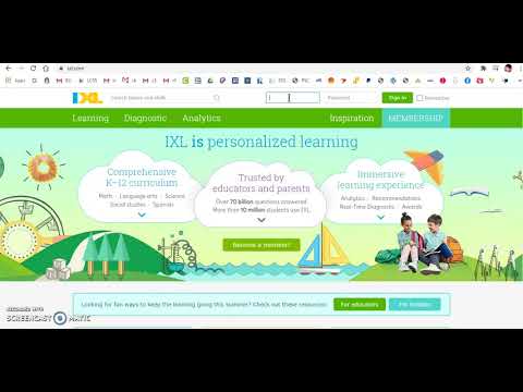 Screencast Presentation #1 - IXL.com - YouTube